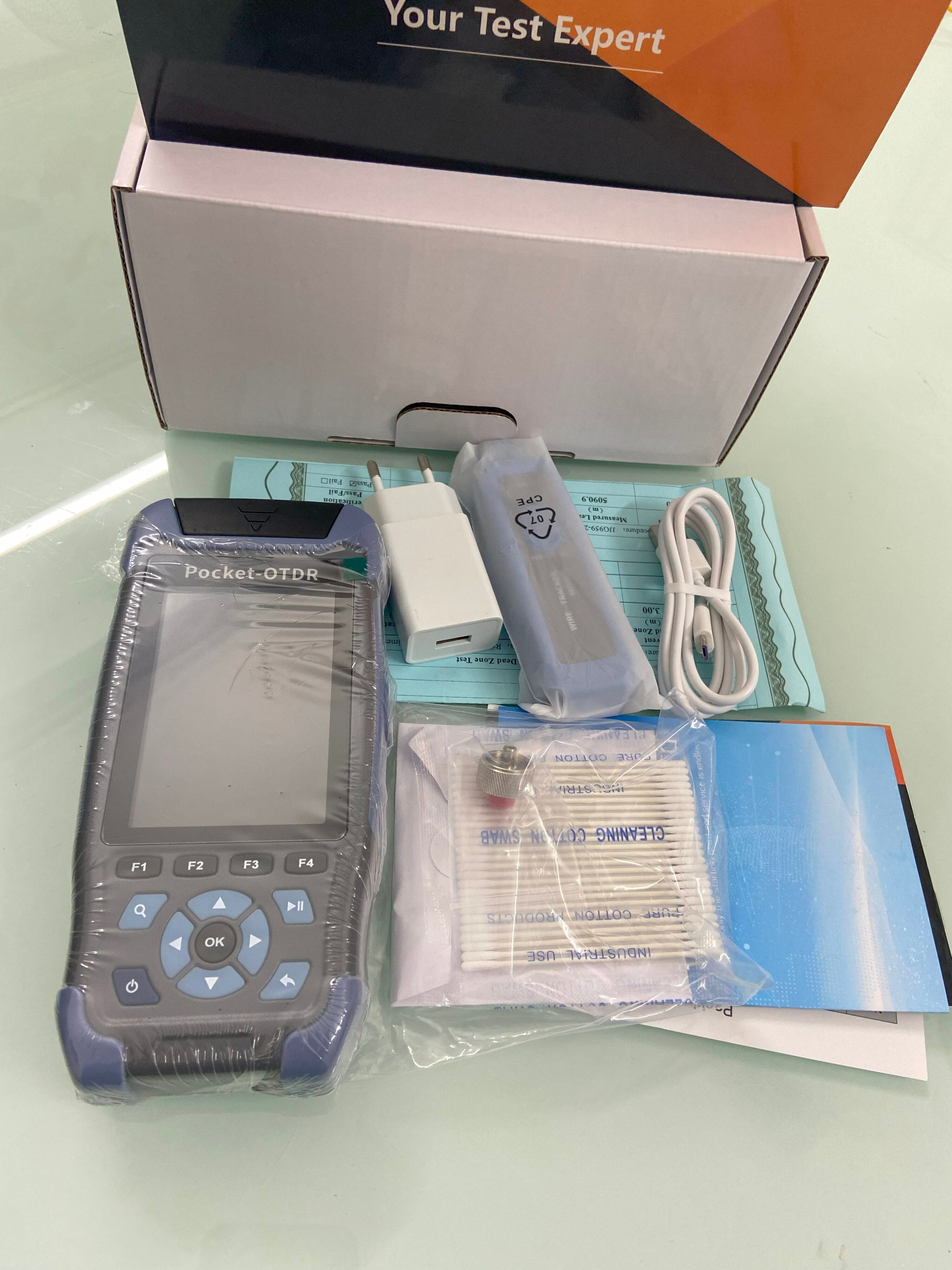 Máy đo Mini OTDR GLK3200-F1 | Đo Live, Có CO, CQ, Hóa đơn